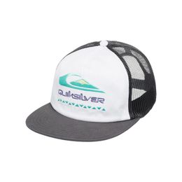 Quiksilver Trucker Cap &raquo;Oasis&laquo; wei&szlig; Einheitsgr&ouml;&szlig;e Einheitsgr&ouml;&szlig;e Stoff: Baumwoll-Canvas-Stoff