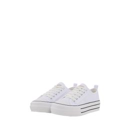 Tom Tailor Damen Sneaker mit Plateau, weiß, Uni, Gr. 39