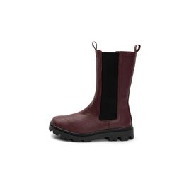 vitaform legerer Stiefel Hirschleder aubergine