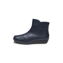 vitaform ausgezeichnete Stiefelette Hirschleder marine