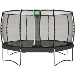 Gartentrampolin EXIT "Allure Premium", schwarz, Trampoline, Kinder, Ø 45cm, mit Sicherheitsnetz