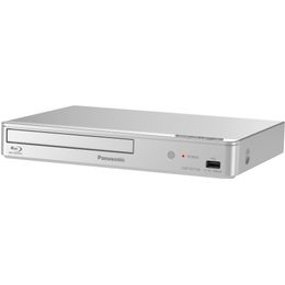 Panasonic Blu-ray-Player "DMP-BDT168", silber (silberfarben), B:24,5cm H:3,85cm T:17,5cm, Abspielgeräte