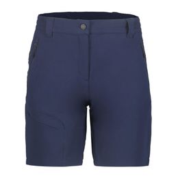 Funktionsshorts Icepeak "D FUNKTIONSSHORT BEAUFORT", Damen, Gr. 34, N-Gr, blau (dunkelblau), Obermaterial: 90% Polyester, 10% Elasthan, sportlich, Hosen