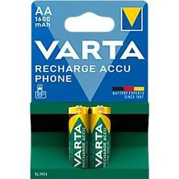 Akkus Varta PHONE T 398 Mignon AA, f. Analoge/digitale Telefone, 2 Stück