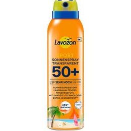 Lavozon Sport Transparent LSF 50+ Sehr Hoch Sonnenspray 200 ml