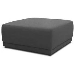 Hocker DOMO collection "800007", grau, B:100cm H:45cm T:100cm, 100% Polyester, Hocker, Polsterhocker, nach Wunsch zusammenstellbar