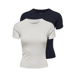 Only Shirt 'EASY' female Blue, White size S