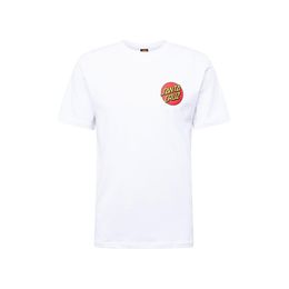 Santa Cruz T-Shirt 'Classic Dot' Herren Größe XXL gelb / dunkelorange / schwarz / weiß