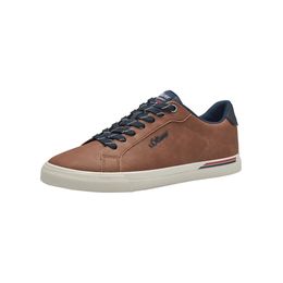 s.Oliver Sneaker Herren Gr&ouml;&szlig;e 40 navy / cognac
