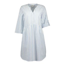 Blue Seven Kleid Damen Größe 38 hellblau / offwhite Winterkleid