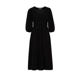 WE Fashion Kleid Damen Gr&ouml;&szlig;e 40 schwarz Winterkleid