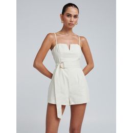 Bwldr Jumpsuit 'FI COTTON PLAYSUIT' female White size 18