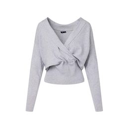 Quiosque Pullover Damen Gr&ouml;&szlig;e M graumeliert