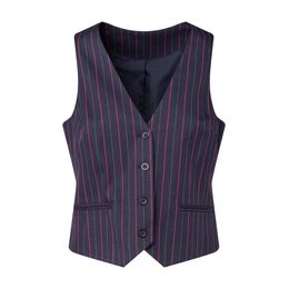Quiosque Weste Damen Gr&ouml;&szlig;e 6XL navy / lila