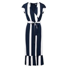 Quiosque Kleid Damen Gr&ouml;&szlig;e 36 navy / wei&szlig; Winterkleid