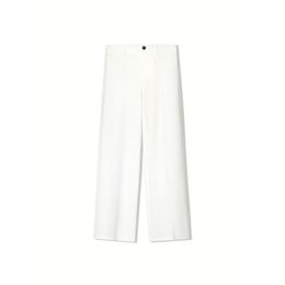 Bershka Pleated Pants female White size 34