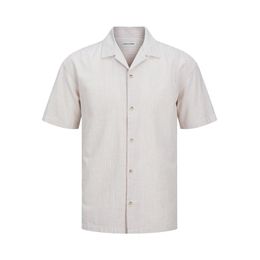 Jack & Jones Jack & Jones Button Up Shirt 'JJESummer Resort' male Beige size XS