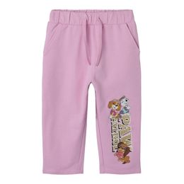 name it Hose 'Paw Patrol' M&auml;dchen Gr&ouml;&szlig;e 98 gold / mauve / eosin / schwarz
