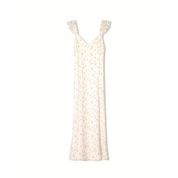 Bershka Summer Dress female Beige size L