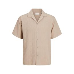 Jack & Jones Jack & Jones Button Up Shirt 'JJEMatteo' male Beige size XS