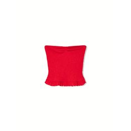 Bershka Top female Red size L