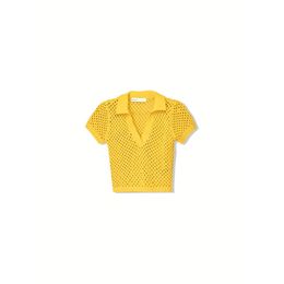 Bershka Shirt female Yellow size L