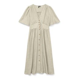 V&eacute;ro Moda VERO MODA Kleid 'VMMelaney' Damen Gr&ouml;&szlig;e 40 beige Winterkleid