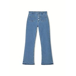 Bershka Jeans Damen Gr&ouml;&szlig;e 32/34 blue denim