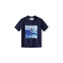 MINOTI Shirt Jungen Gr&ouml;&szlig;e 140/146 dunkelblau / mischfarben