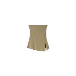 Bershka Top female Beige size XS