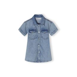 MINOTI Kleid M&auml;dchen Gr&ouml;&szlig;e 128/134 blue denim