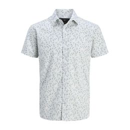 Jack & Jones JACK & JONES Hemd Herren Größe XS petrol / pastellgrün / weiß