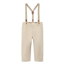 name it Hose 'NMMBEN' Jungen Größe 98 beige / braun