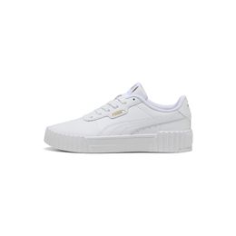 Puma Sneaker 'Carina 3.0' Jungen Gr&ouml;&szlig;e 5.5 wei&szlig;