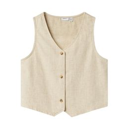 name it Weste Mädchen Größe 116 beige