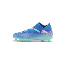 Puma Sportschuh 'FUTURE 7 PRO' Jungen Gr&ouml;&szlig;e 31 royalblau / mint / cranberry / wei&szlig;