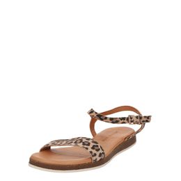 Apple of Eden Sandale 'Marisa' Damen Größe 36 braun / cappuccino / schwarz