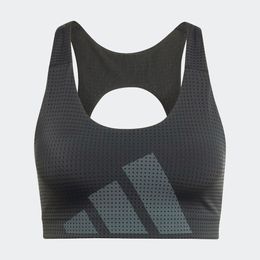 adidas Performance Sports Bra 'Powerimpact' female Black size MAB
