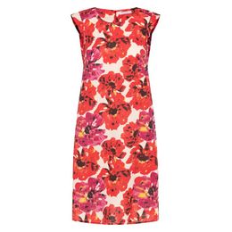 Quiosque Kleid Damen Gr&ouml;&szlig;e 46 pink / rot / schwarz / wei&szlig;