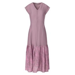 Quiosque Kleid Damen Gr&ouml;&szlig;e 46 lila / helllila Winterkleid
