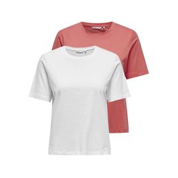 Only Shirt female Pink, White size L