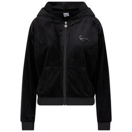 Karl Kani Zip-Up Hoodie female Black size XL