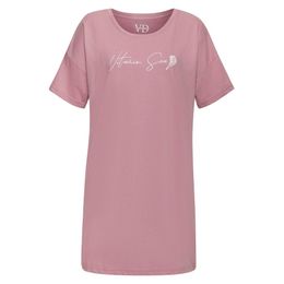 Vivance Schlafshirt 'Dreams' Damen Gr&ouml;&szlig;e XS/S pink / wei&szlig;