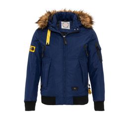 Cipo & Baxx Cipo & Baxx Winter Jacket male Blue size XXL