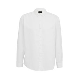 Qs Button Up Shirt male White size XXL
