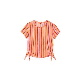 WE Fashion T-Shirt Mädchen Größe 110/116 dunkelorange / rosa / dunkelpink