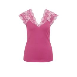 WE Fashion Top Damen Gr&ouml;&szlig;e XXXL orchidee