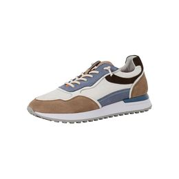 Marco Tozzi Sneaker Herren Gr&ouml;&szlig;e 46 opal / dunkelbraun / taupe / wei&szlig;