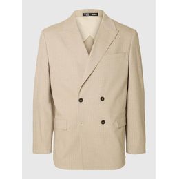 Selected Sakko Herren Größe 48 beige