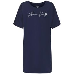 Vivance Pajama Shirt female Blue size 36/38